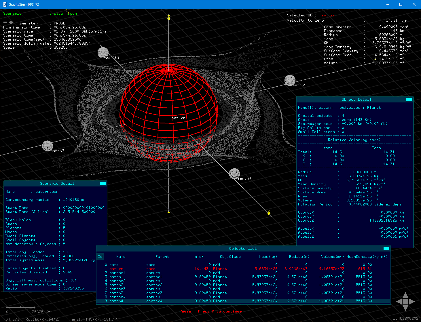Gravity Simulator 3D Particle Simulator